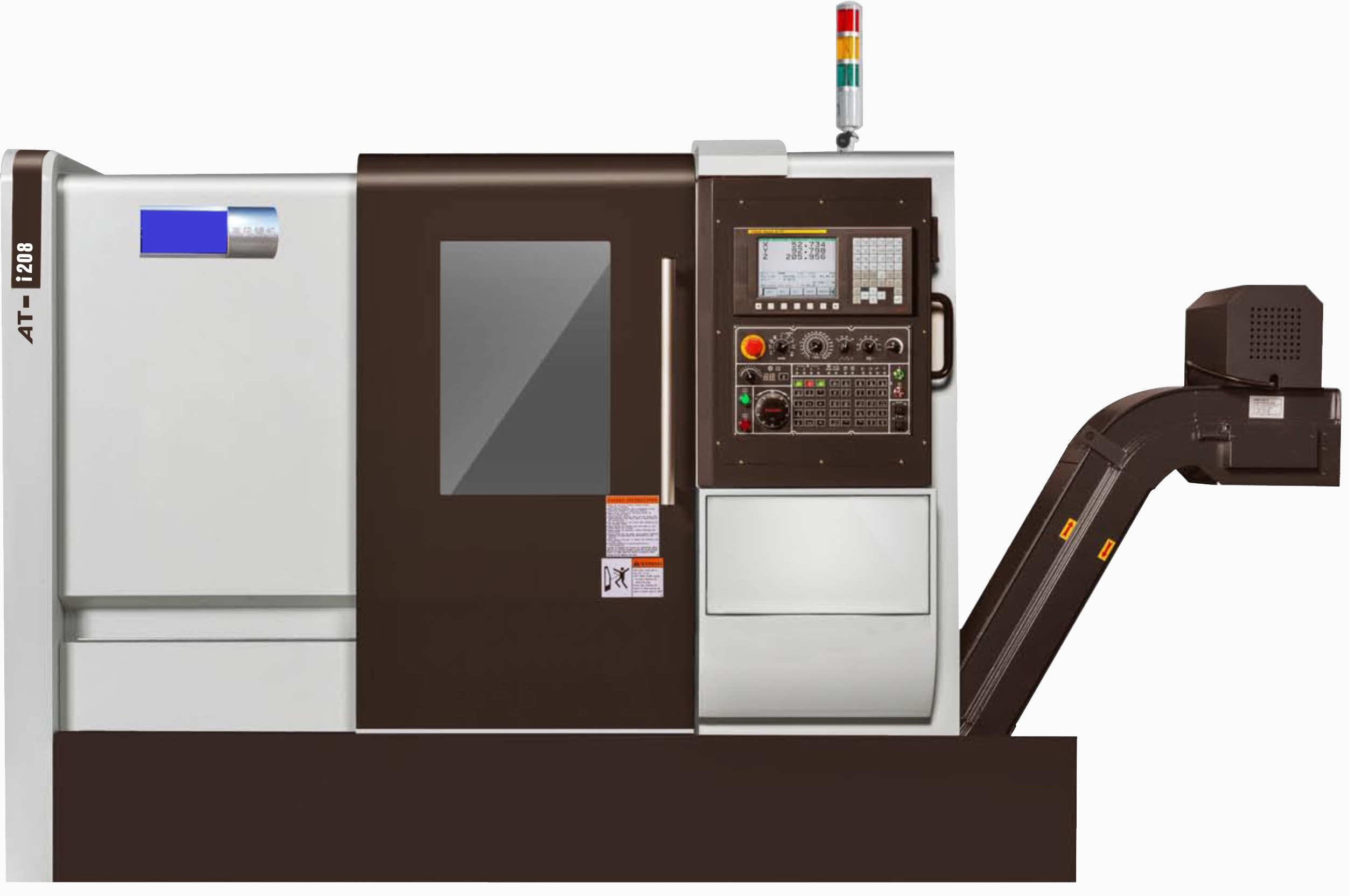 Twin Spindle CNC Turn Mill Machine Hard Rail High Efficiency Composite Lathe